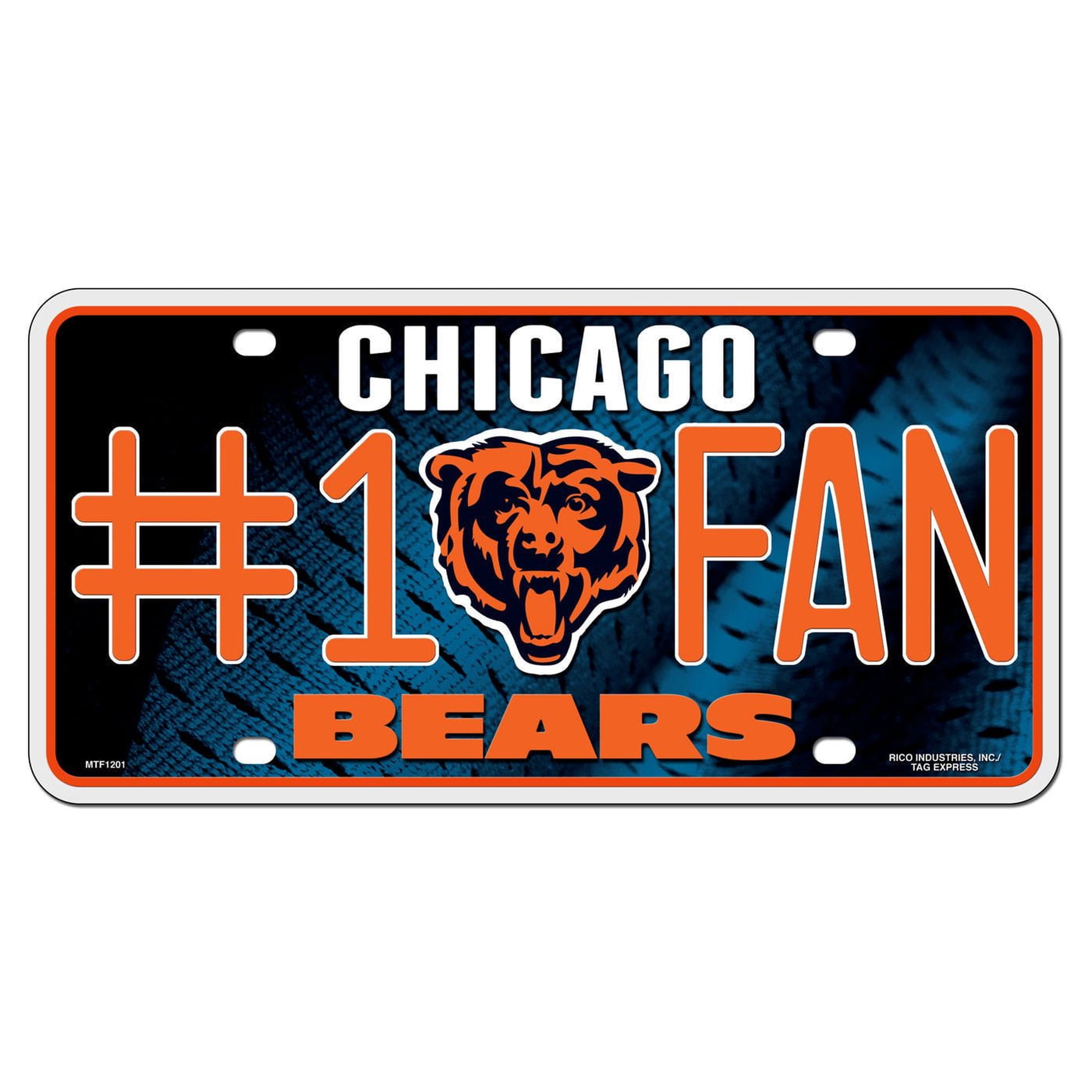Click here for Gtei Nfl Chicago Bears Metal License Plate S/M prices