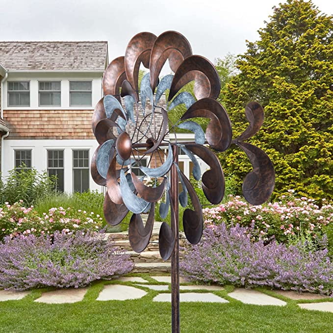 Copper Garden Wind Sculptures | Fasci Garden