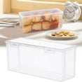Clear Stackable Storage Bins with Lids,Plastic Transparent Storage Box ...
