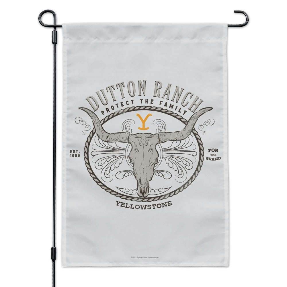 Yellowstone TV Show Badge Garden Yard Flag - Walmart.com