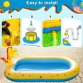 SUGIFT Inflatable Splash Pad Water Sprinkler Pool for Kids - Walmart.com