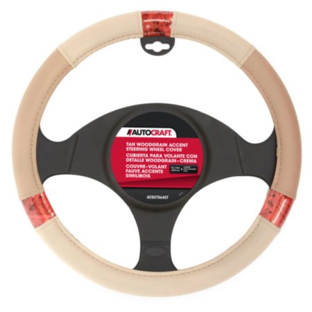 Wood Grain Steering Wheel Cover