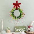 Artificial Spring and Winter Door Wreath, Decorative Greenery for ...