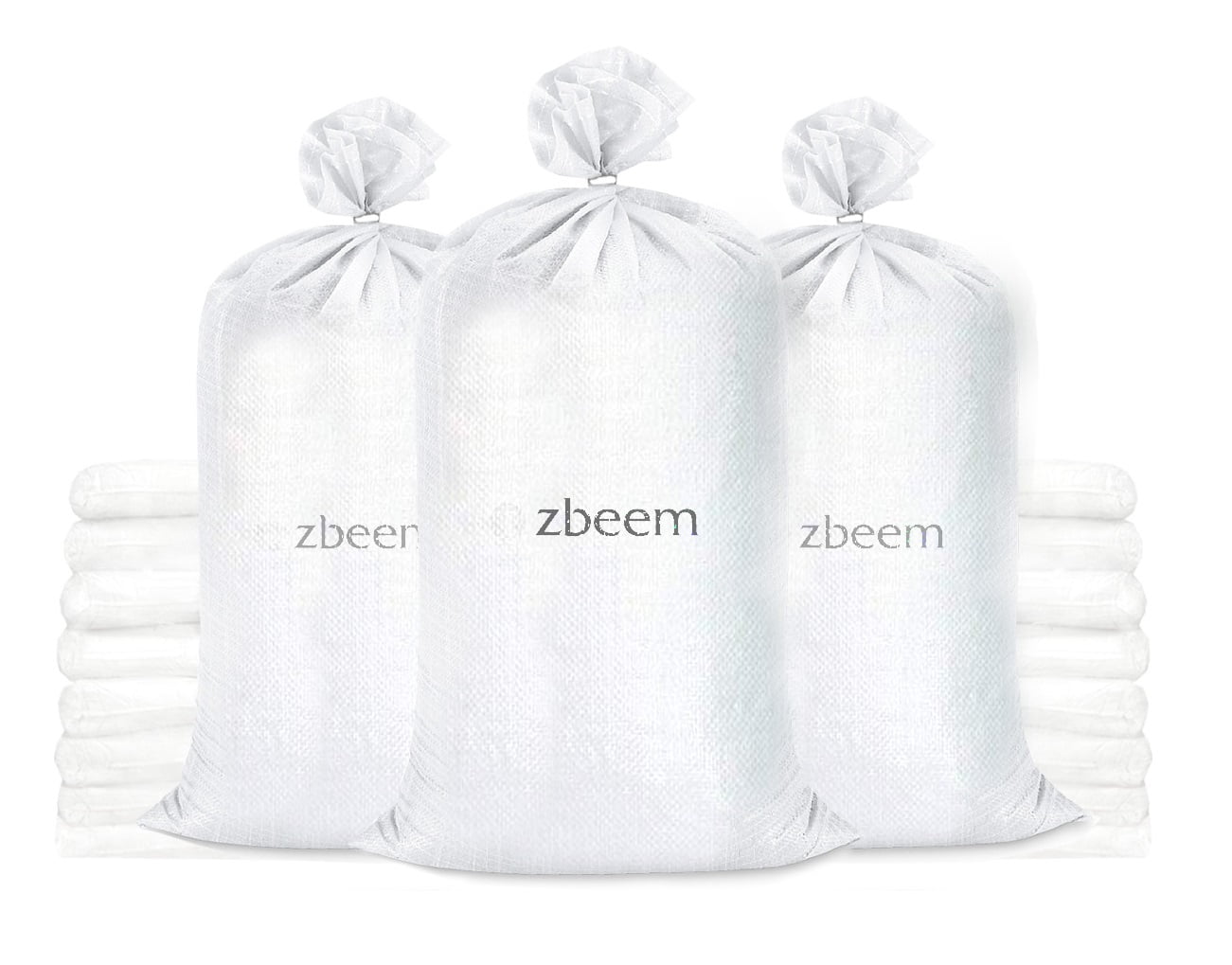 Heavy Duty Empty White Woven Polypropylene Sandbags for Flood Control ...