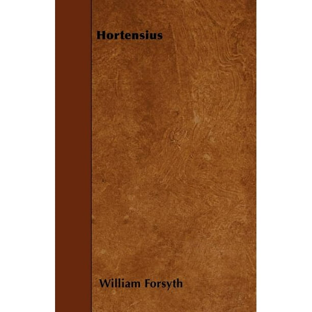 Hortensius (Paperback) - Walmart.com