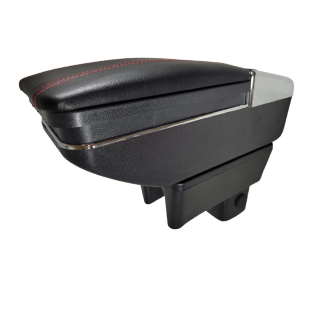 Descansabrazos TSIKA-SL para Suzuki Swift Sin Puertos USB Costura Roja ...