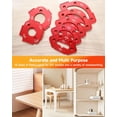 7pcs Router Corner Radius Template Router Radius Jig, Aluminum Alloy 3 ...