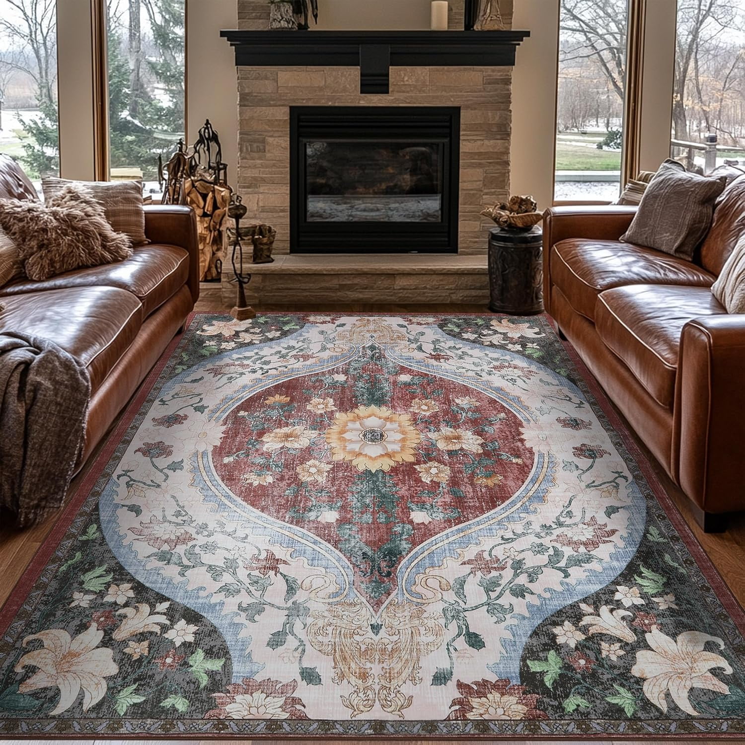 Click here for Siabc-5x7 Rugs For Living Room Clearance Machine W... prices