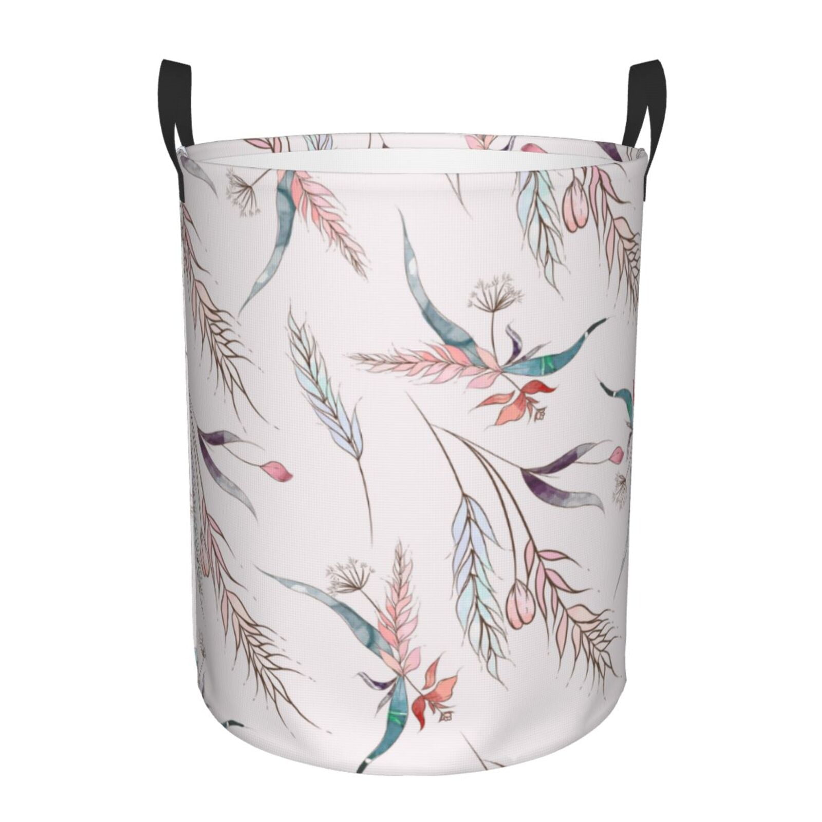 ZNDUO Round Laundry Basket, Waterproof Collapsible Laundry Baskets with ...
