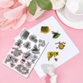 1Sheet PVC Plastic Clear Stamps for DIY Scrapbooking Photo Album ...