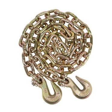 Cargo Zone 1/4 inch x 12 feet Utility Chain, Yellow-Zinc - Walmart.com
