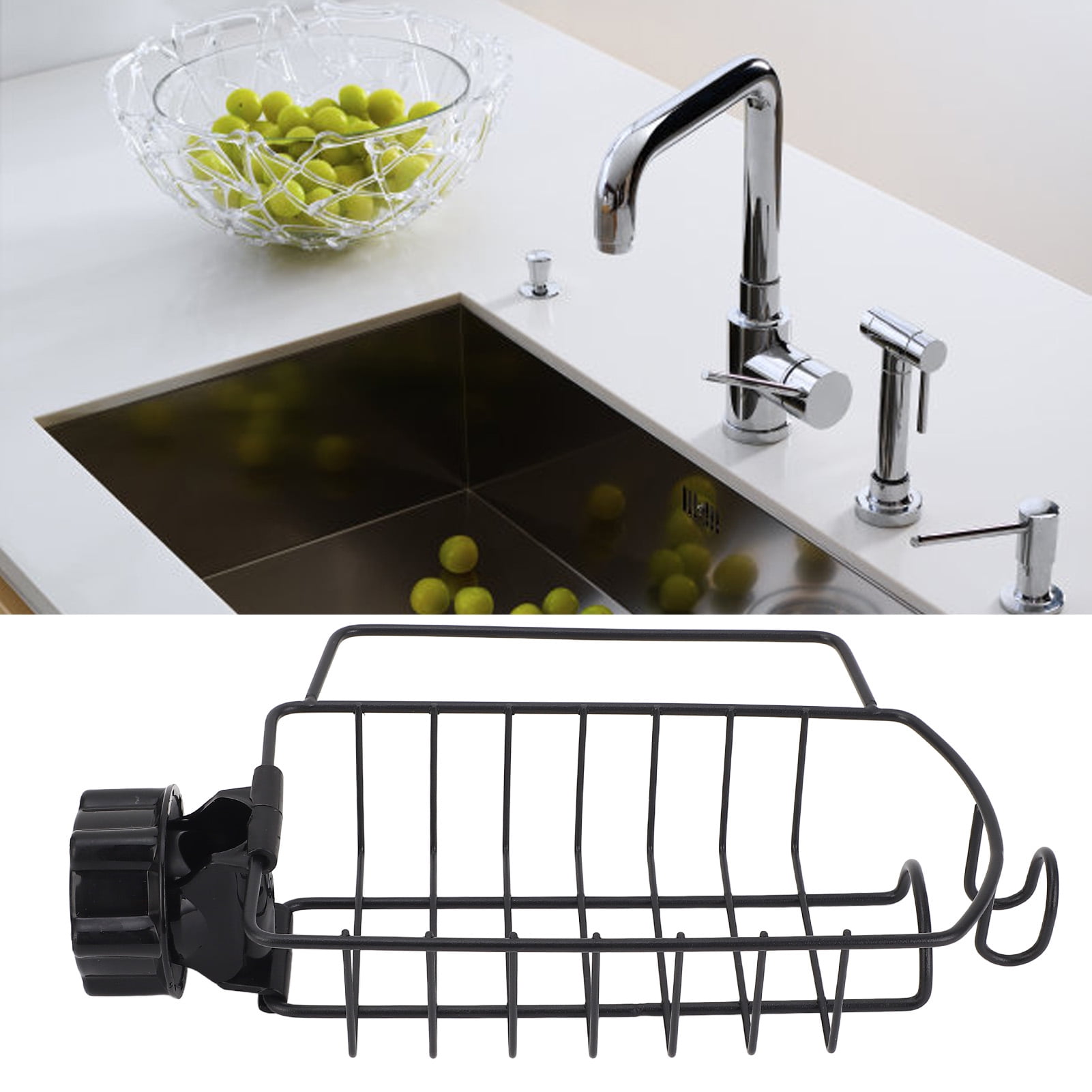 Click here for Ymiko Kitchen Sink Faucet Organizer  Towel Holder... prices