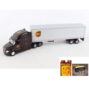 Best Lock UPS Officially Licensed 122-Piece Building Block Toy Truck ...