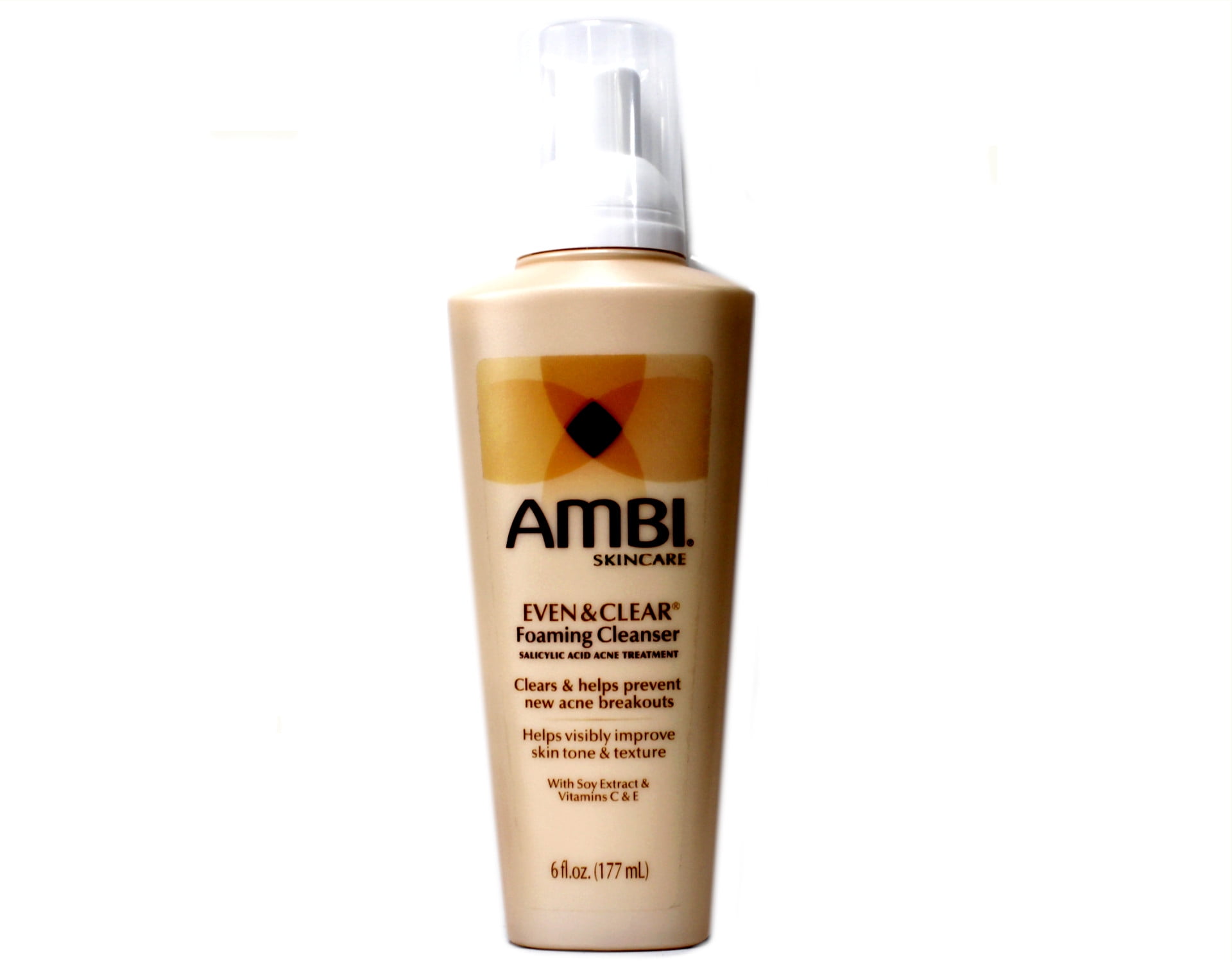 Ambi Even & Clear Foaming Cleanser - Walmart.com