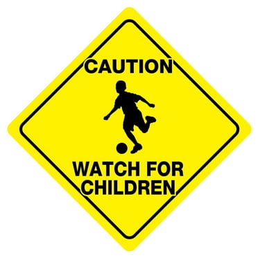 Caution Children Playing Sign - Walmart.com