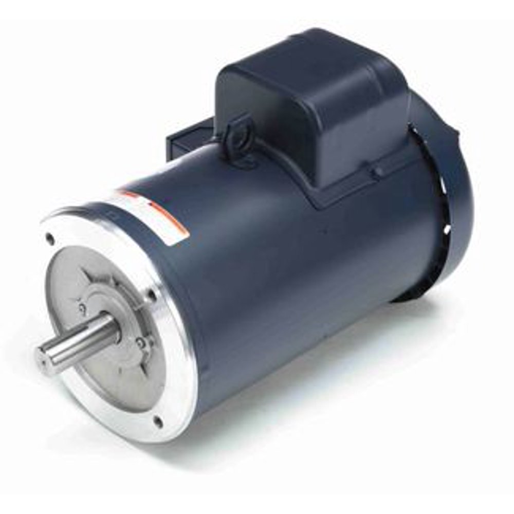 5 hp 1740 RPM 184TC Frame TEFC C-Face (no base) 230V Leeson Electric ...