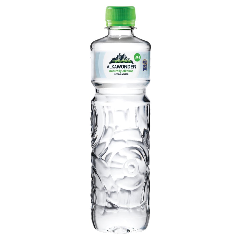 ALKAWONDER Naturally Alkaline Spring Water, 16.9 fl oz, 6ct - Walmart ...