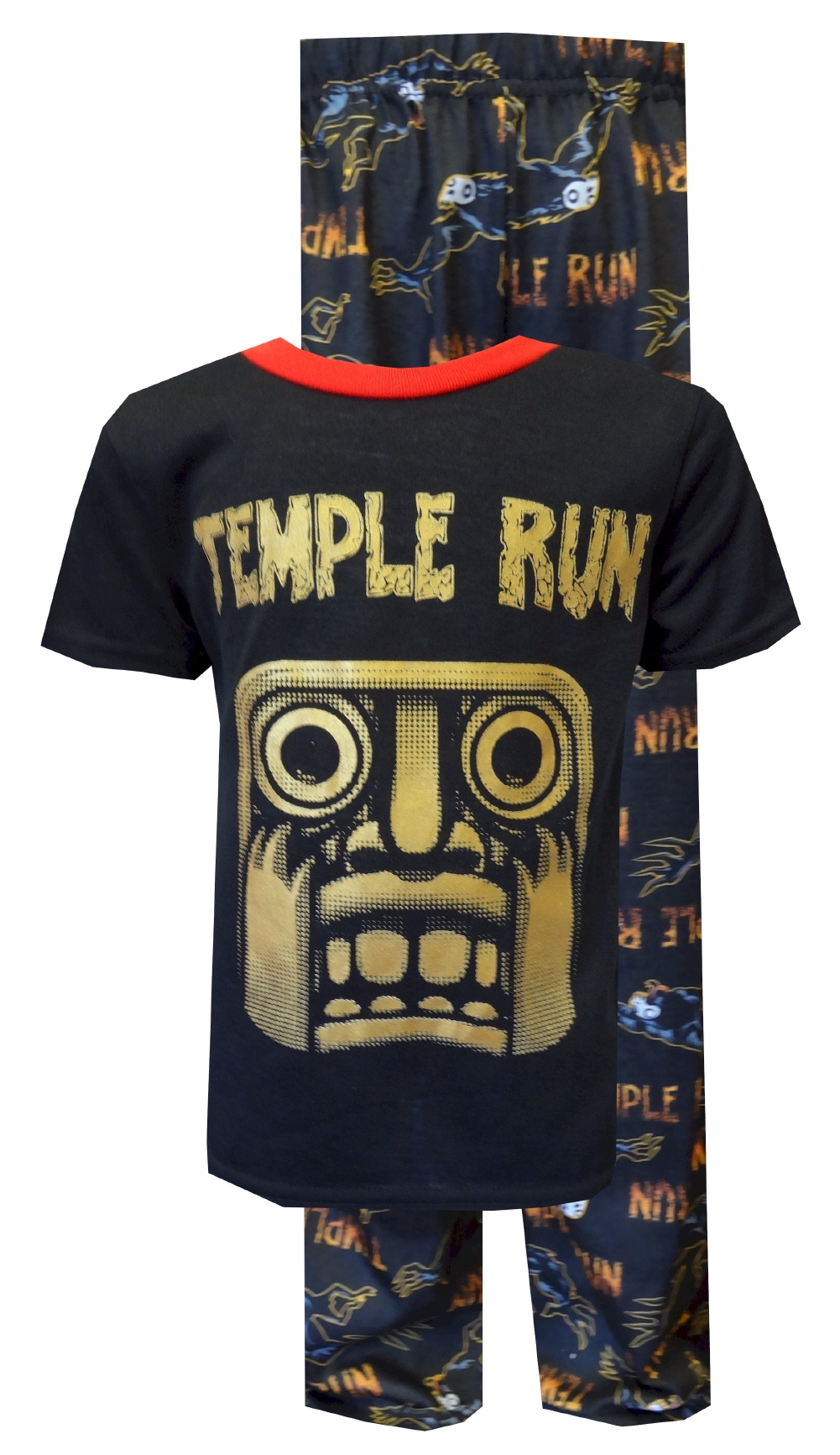 Komar Boys' Temple Run Black Pajamas (4/5) - Walmart.com