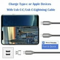 ZAROYEAX USB C Female to USB A Male Adapter Type C Charger Plug Power ... ZAROYEAX USB C Female to USB A Male Adapter Type C Charger Plug Power ...