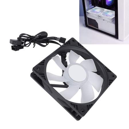 ARGB PC Case Fan 120mm, PWM ARGB Case Cooler Fan, MFDB Hydraulic ...