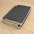 LAMIRO Spiral Notebook - 3-Pack Unlined Wirebound Notebook,Unruled ...