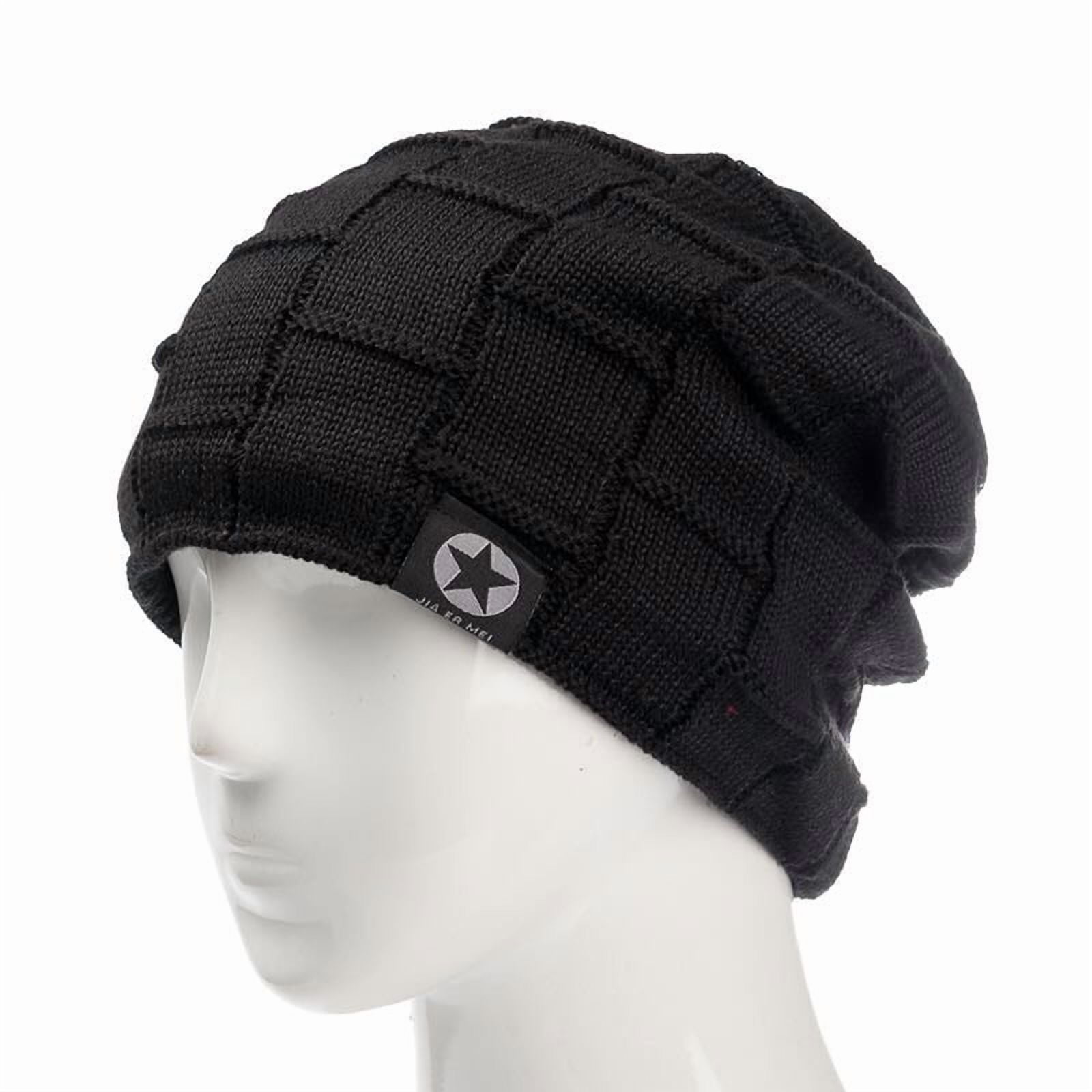 Click here for Unbranded New Unisex Fleece Lined Beanie Hat Knit... prices