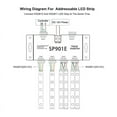Sp901e Led Pixel Spi Signal Amplifier Repeater Addressable Led Strip