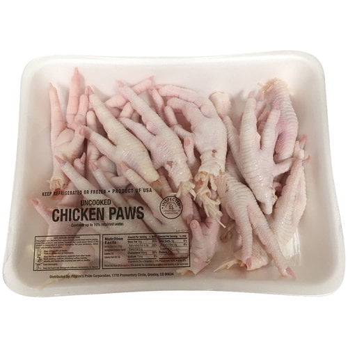 Pilgrim's Pride Uncooked Chicken Paws, 1.1-1.6lbs – Walmart Inventory ...