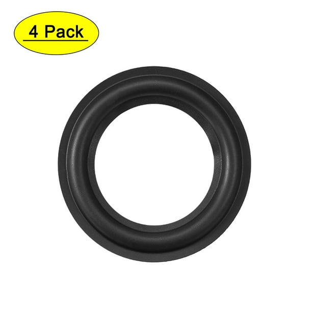 3inch Speaker Rubber Edge Surround Rings Replacement Parts for Speaker ...