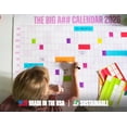 Big A## Calendar, Yearly Dry Erase Wall Calendar, 4x3 Feet, Gray ...