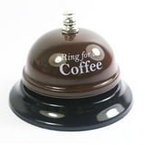 QIAOIDEA Coffee Bar Coffee Station Service Bell Ring for a Coffee Desk ...