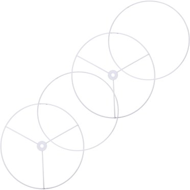 Dytern DIY Sturdy Metal Frame for Lampshade Making Lampshade Accessory ...