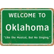 Oklahoma Welcome Sign