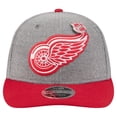 Men's New Era Gray/Red Detroit Red Wings Wool Pin Low Profile 9FIFTY ...