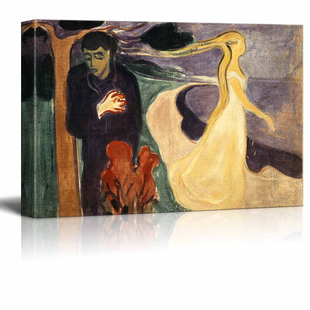 Wall26 Separation 1896 by Edvard Munch - Canvas Art Wall Decor - 32" x ...
