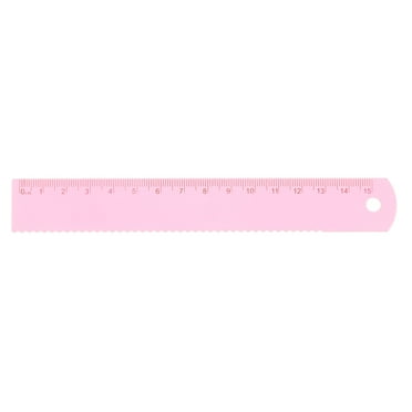 Uxcell 2pack Stainless Steel Ruler, 6" Metal Rulers 0.75" Wide Inch and ...