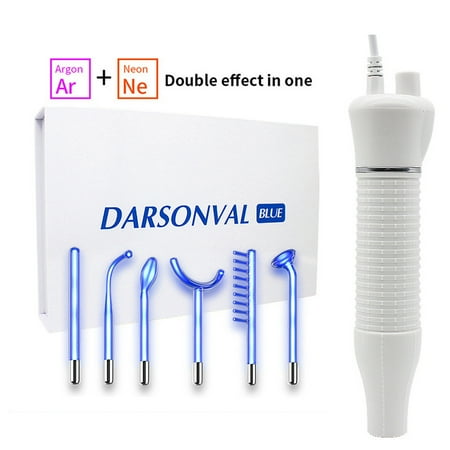 High Frequency Skin Therapy Machine FUSION Neon+Argon Wands Anti-Aging ...