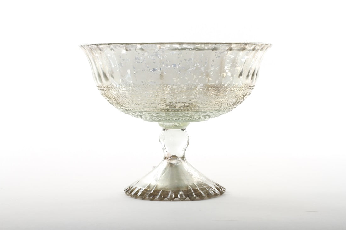 DIY Wedding Koyal Wholesale 7-Inch Antique Silver Glass Compote Bowl ... DIY Wedding Koyal Wholesale 7-Inch Antique Silver Glass Compote Bowl ...
