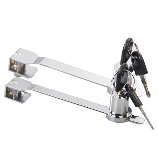 4 Pieces Terrarium Lock, Sliding Glass Lock with Key, Terrarium ...