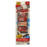 TECH DECK, Finger Board, 5 Piece Set, Rubberized with Working Wheels ...