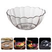 WHAMVOX Pudding Bowls Cups Small Clear Glass Bowls for Home Dessert ...
