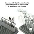 Umbra UDry Dishrack with Drying Mat - Walmart.com