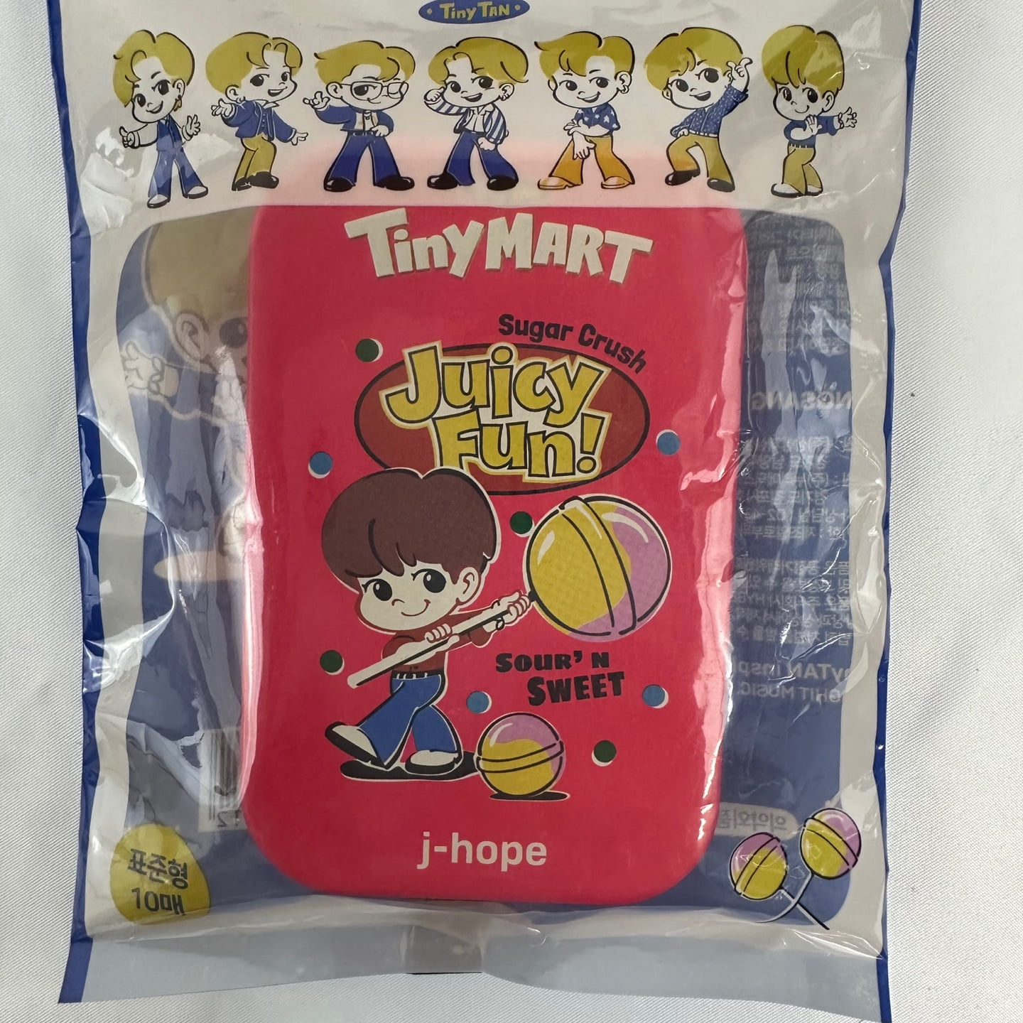 BTS TinyTan TinyMART J-HOPE Bandages w/ Tin Case - Walmart.com