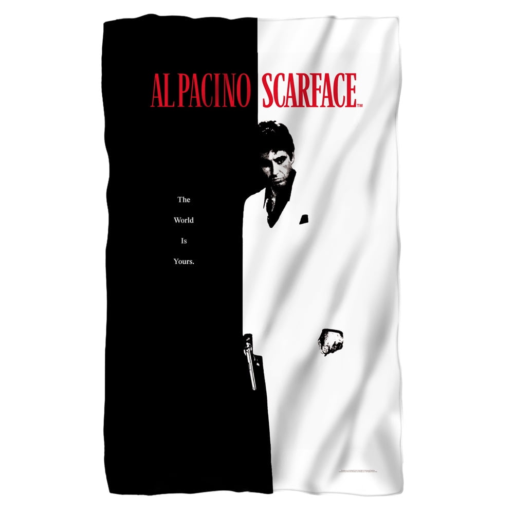 Trevco Scarface Poster Fleece Blanket (36x58) - Walmart.com