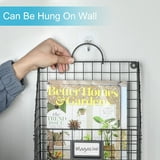 X-cosrack Wall Organizer for Office, Metal Hanging Wall File Organizer ...