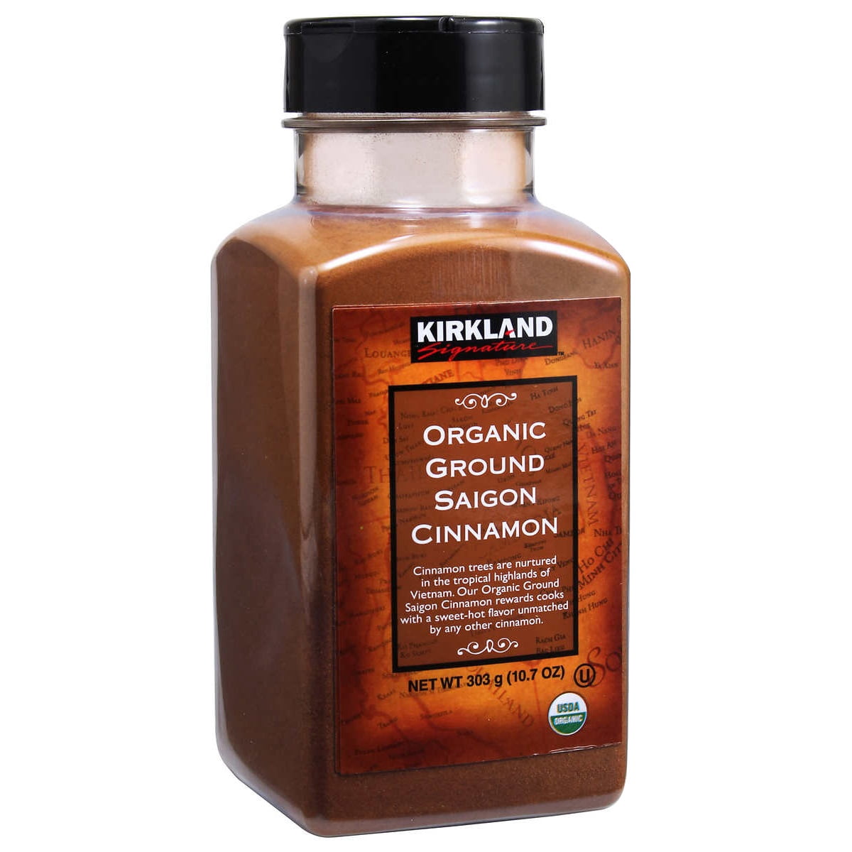 Kirkland Signature Organic Ground Saigon Cinnamon 10 7 Oz Walmart