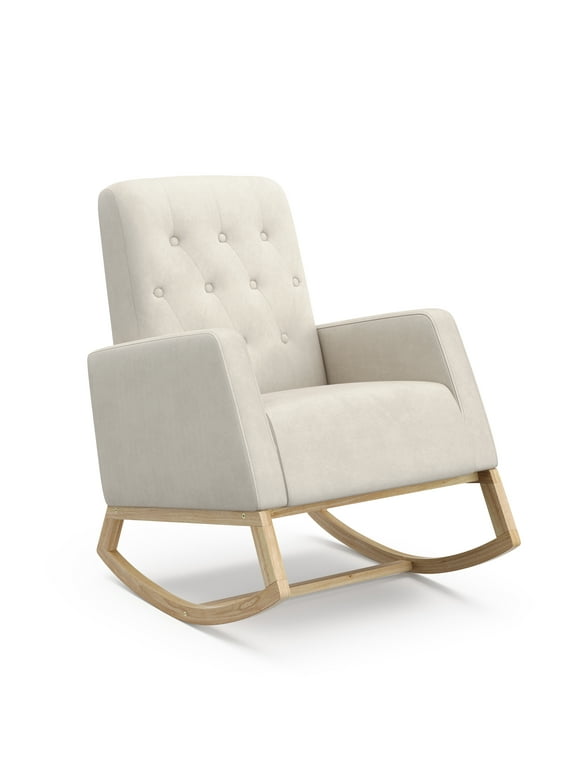Upholstered Nursery Gliders in Gliders & Rocking Chairs - Walmart.com