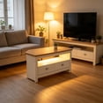 LHYY TV Console Table,Entertainment Center,Corner TV Stand,Corner TV ...