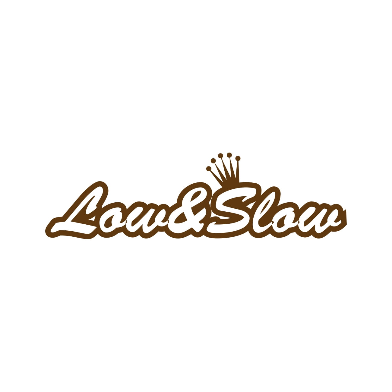 Low & Slow Sticker Decal Die Cut - Self Adhesive Vinyl - Weatherproof ...