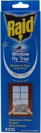 Raid Window Fly Trap, 4ct Pack of 4 - Walmart.com